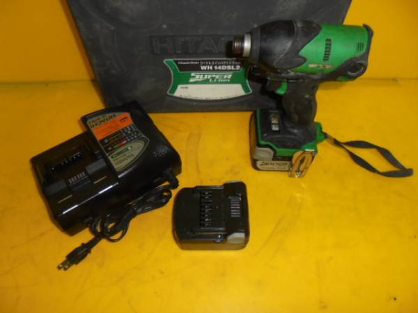 M661 M661 日立工機 コードレスインパクトドライバ WH14DSL(本体)｜売買されたオークション情報、yahooの商品情報を ...