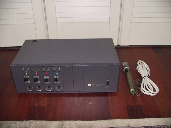 TOA 4CHワイヤレスチューナーWT-06-123 マイクWX-470A付(マイクロフォン)｜売買されたオークション情報、yahooの商品 ...