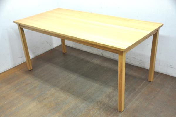 E044 無印良品 ダイニングテーブル/ナチュラル/天然木(無印良品)｜売買されたオークション情報、yahooの商品情報をアーカイブ公開 - オークファン（aucfan.com）