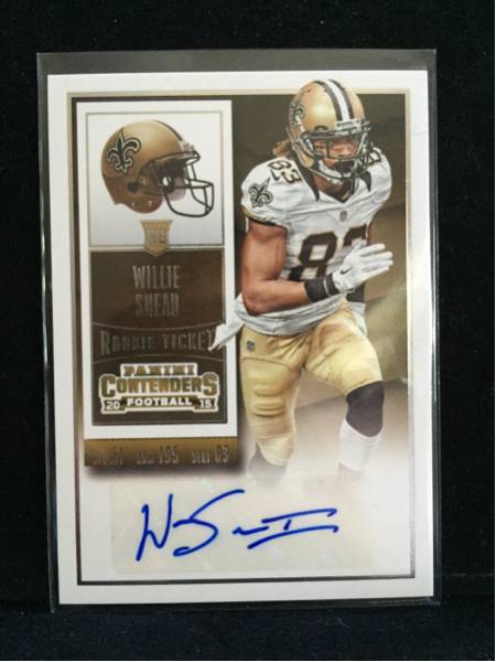 Willie Shead NFL 2015 Contenders Rookie Auto(スポーツ)｜売買されたオークション情報、yahooの ...