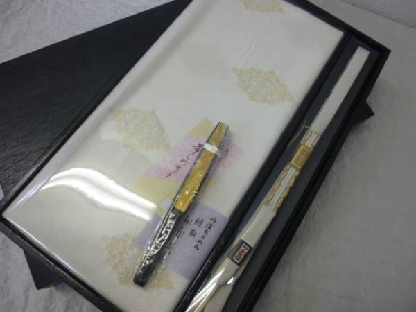 2.5万丹後ちりめん 汕頭織 礼装用/帯揚げ帯しめセット 10-123(帯揚げ)｜売買されたオークション情報、yahooの商品情報をアーカイブ公開 - オークファン（aucfan.com）