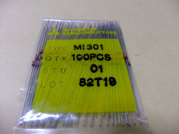 MI-301 三菱 PINダイオード 80V 350mW fc 900Mhz 品 10pc(ダイオード)｜売買されたオークション情報 ...