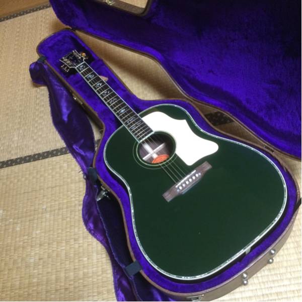 gibson sj-45 deluxe ギブソン 100th 記念 カスタムショップ 緑(ギブソン)｜売買されたオークション情報、yahooの ...
