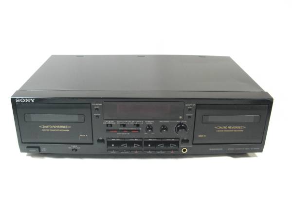 SONY TC-WR795 Wカセットデッキ 両デッキ録音 再生可能 両デッキともベルト 交換済 取説コピー付(一般)｜売買されたオークション情報、yahooの商品情報をアーカイブ公開 ...