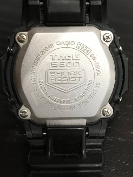 カシオCASIO G-SHOCK THE G5600 GW5600-J 2005 タフソーラー(その他)｜売買されたオークション情報 ...