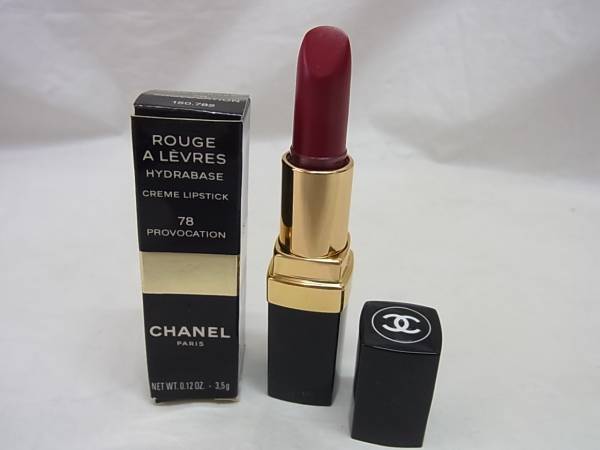 シャネル CHANEL 口紅 リップ ルージュ ア レーヴル 78 ROUGE A LEVRES PROVOCATION 品(口紅)｜売買されたオークション情報、yahooの商品情報を ...