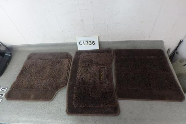 JZS131 13クラウン 純正フロアマットリヤのみ C1736(トヨタ用)｜売買されたオークション情報、yahooの商品情報をアーカイブ公開 ...