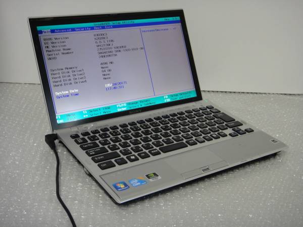 BIOS OK SONY VAIO VPCZ1 Core i5 560M 4GB SSD 64GB 難有 ジャンク品(13インチ～)｜売買され ...