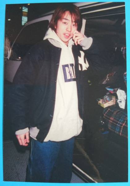 嵐 櫻井翔 ファミクラ 公式写真 ファミリークラブ 1枚 2001 Fan club 会報 No.1 Shooting off shot(桜井 ...