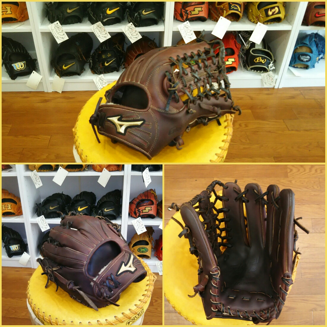 良品 ミズノ グローバルエリート W16007 硬式外野用 小指二本入れ向き 極深ボックス型 湯もみ＋ブレンドオイル仕上げ(外野手用)｜売買さ ...