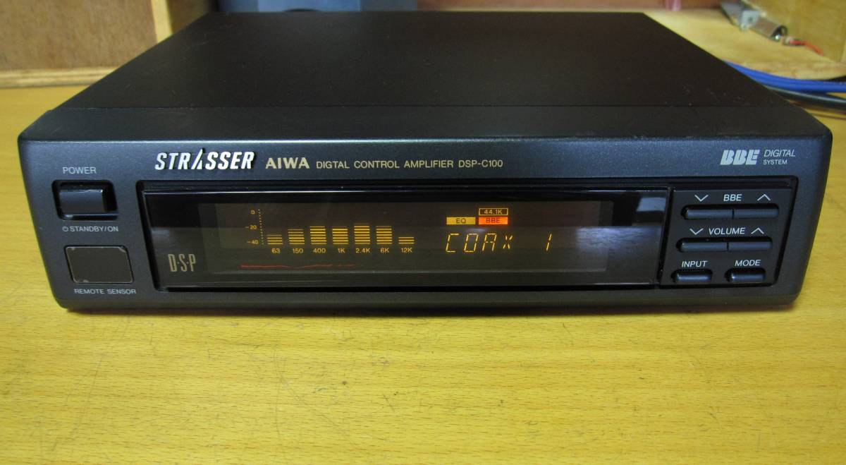 AIWA アイワ STRASSER DSP-C100 デジタルプリアンプ BBE(イコライザー)｜売買されたオークション情報、yahooの商品 ...