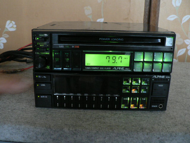 旧車 ALPINE CDプレーヤー 7902J 9バンドイコライザ 3035J ジャンク品(アルパイン)｜売買されたオークション情報、yahooの商品情報をアーカイブ公開 - オークファン ...