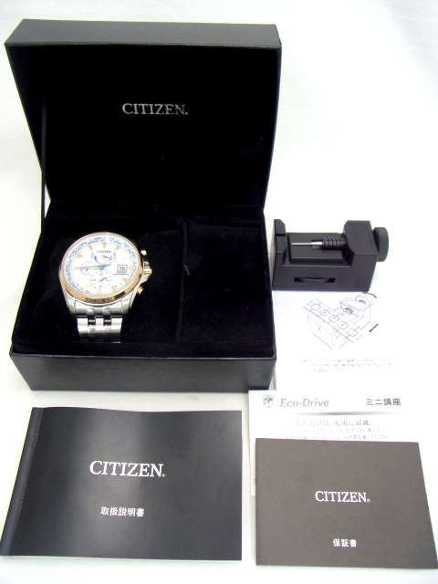 ほぼ 新古品 CITIZEN Eco-Drive WR20BAR GN-4W-S-12G 電波時計(プロマスター)｜売買されたオークション情報 ...