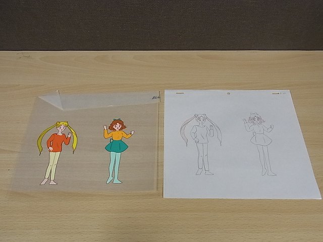 原画付セル画set 美少女戦士セーラームーン 月野うさぎ 大阪なる 武内直子 東映/H2291/6(セーラームーン)｜売買されたオークション ...