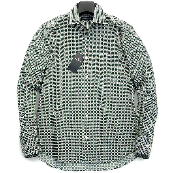 定価2.2万 アクアスキュータム 日本製幾何学柄長袖シャツM緑 I7378(Mサイズ)｜売買されたオークション情報、yahooの商品情報を ...