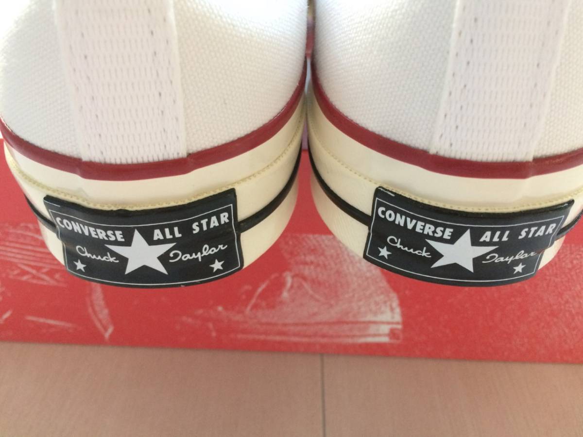 Converse CT70 Low First String Chuck Taylor hi ct70 Ox 白 1970 三ッ星 27 ...
