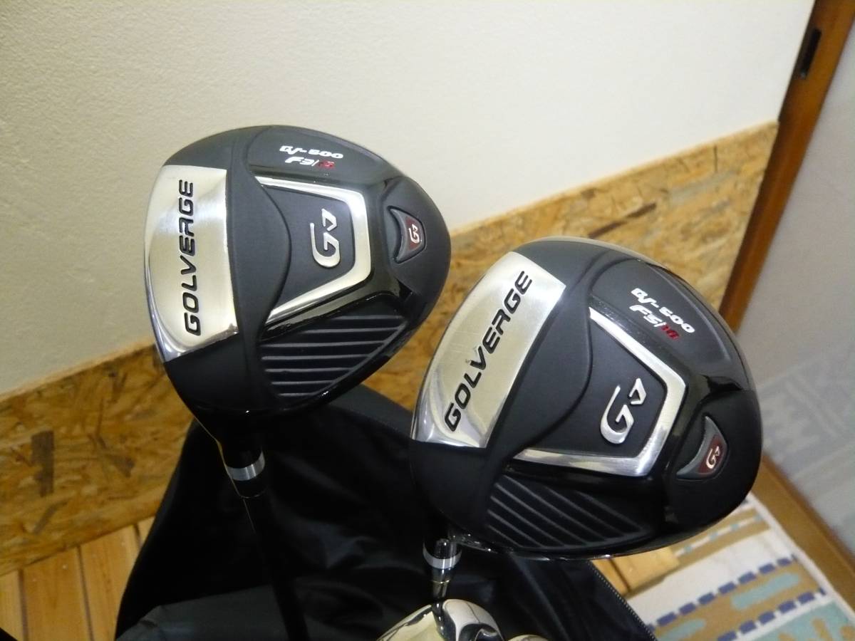GOLVERGEレフティーセット ドライバー 3 5 S 5 パター(セット)｜売買されたオークション情報、yahooの商品情報をアーカイブ ...