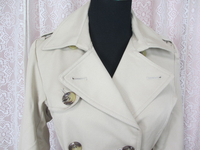 NICECLAUPナイスクラップトレンチコートMベージュ(コート)｜売買されたオークション情報、yahooの商品情報をアーカイブ公開 - オークファン（aucfan.com）