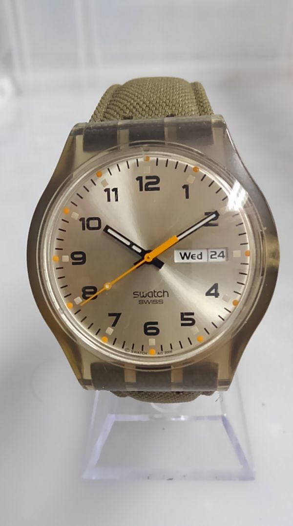 SWATCH メンズ クオーツ SR626SW スウォッチ 腕時計 裏蓋外れ ジャンク 0H0106-F00000-010(SWATCH ...