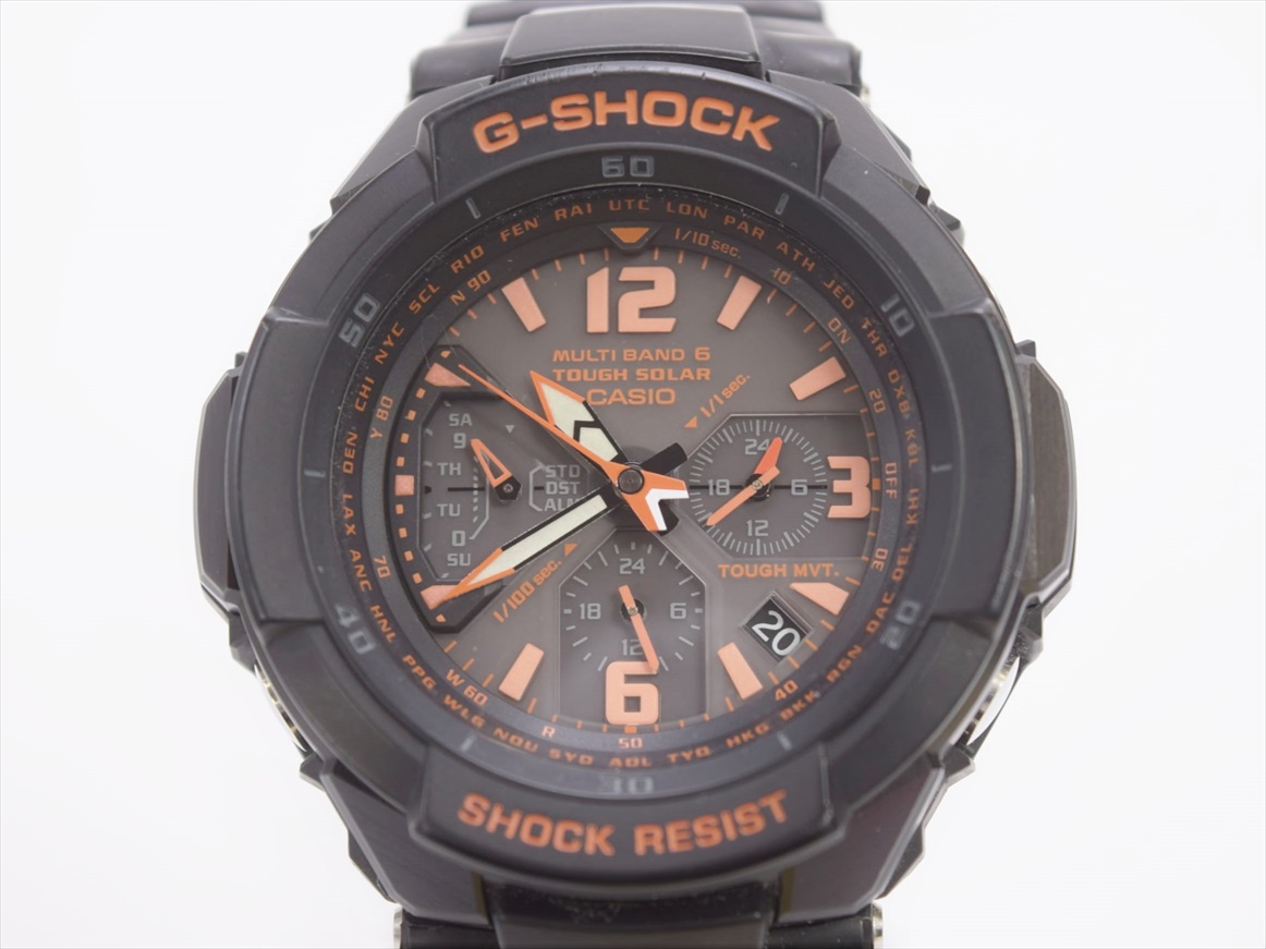 CASIO 電波ソーラー GW-3000B 5121 G-SHOCK Gショック スカイコックピットシリーズ メンズ 腕時計 カシオ クロノ ...