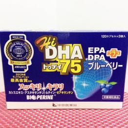 中京医薬品/Hi DHA トゥデイ75 +ブルーベリー 120カプセル×3個入り(DHA)｜売買されたオークション情報、yahooの商品情報をアーカイブ公開 - オークファン（aucfan.com）