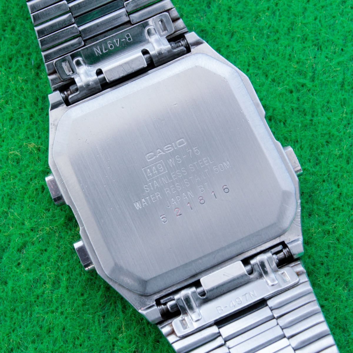 Casio WS-75 ビンテージ デジタル 時計 1984年 チープカシオ メンズ(その他)｜売買されたオークション情報、yahooの商品 ...