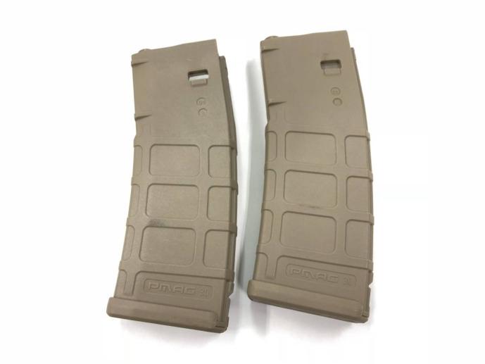 2本セットMAGPUL PTS製 M4 PMAG SOPMOD 東京マルイ次世代M4電動ガン用ダークアース快調ボルトストップ 最新版 A ...