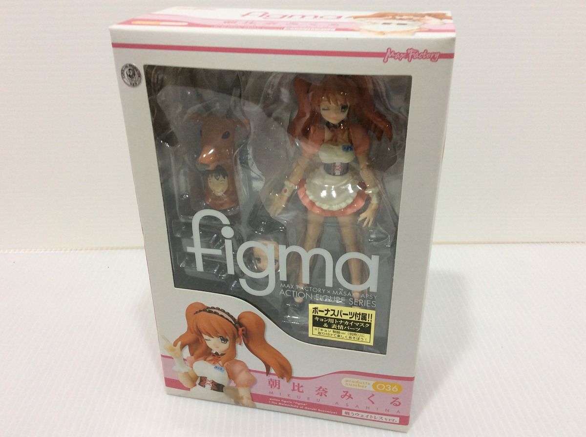 figma 036 朝比奈みくる 戦うウェイトレスVer. フィギュア 5W1606-006jy/E1(その他)｜売買されたオークション情報、yahooの商品情報をアーカイブ公開 ...