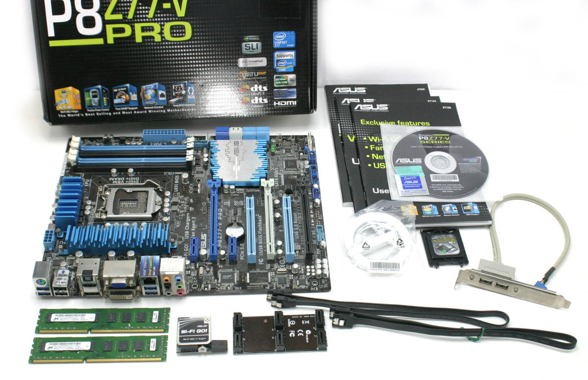 ASUS/Motherboard/P8-Z77-V-PRO/LGA1155/(ASUSTeK)｜売買されたオークション情報、yahooの商品 ...