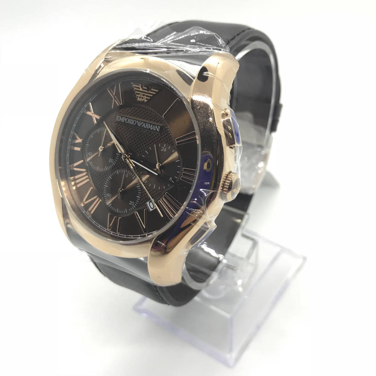 本物 エンポリオ アルマーニ EMPORIO ARMANI クロノグラフ 腕時計 AR1701 ブランド(アルマーニ)｜売買されたオークション ...