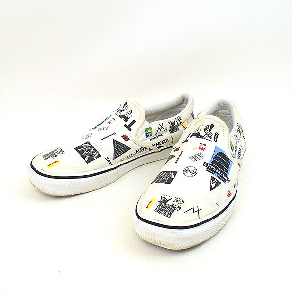 RAF SIMONS ラフシモンズ ×colette meets COMME des GARCONS×VANS Slip-On スリッポン ...