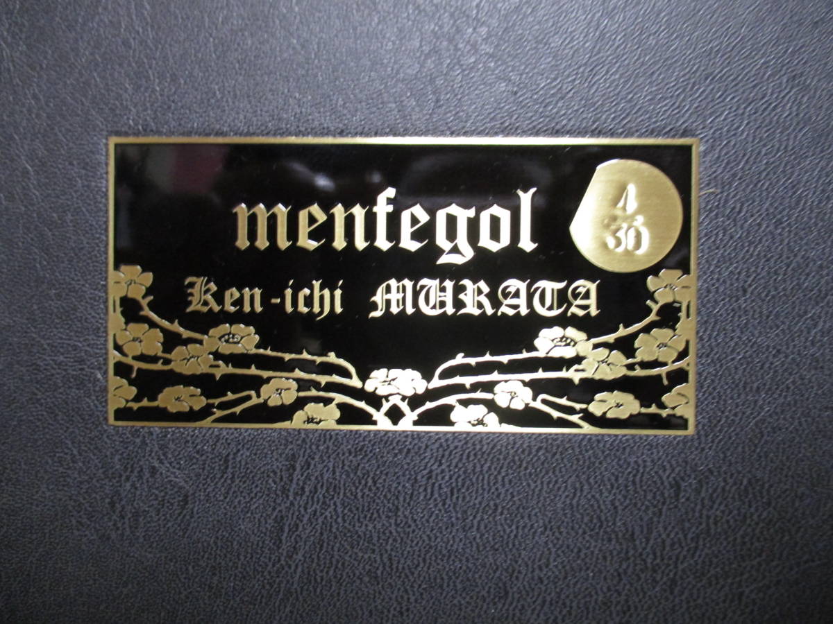 村田兼一 menfegol 限定30部 オリジナルプリント11葉 すべてにサイン 1葉にエディション入り ゴスロリ耽美少女写真 サイン 署名 ...