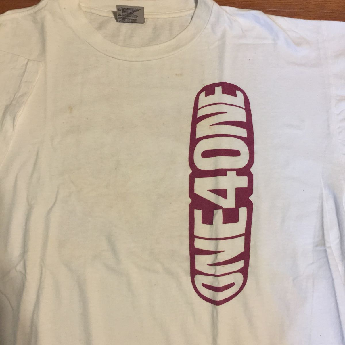 90年代 one4one シャツ njhc back at basics ハードコア オリジナル 検 nyhc sxe 25 ta life ...