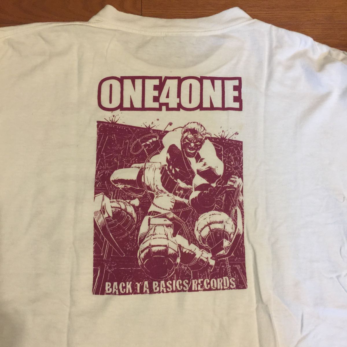 90年代 one4one シャツ njhc back at basics ハードコア オリジナル 検 nyhc sxe 25 ta life ...