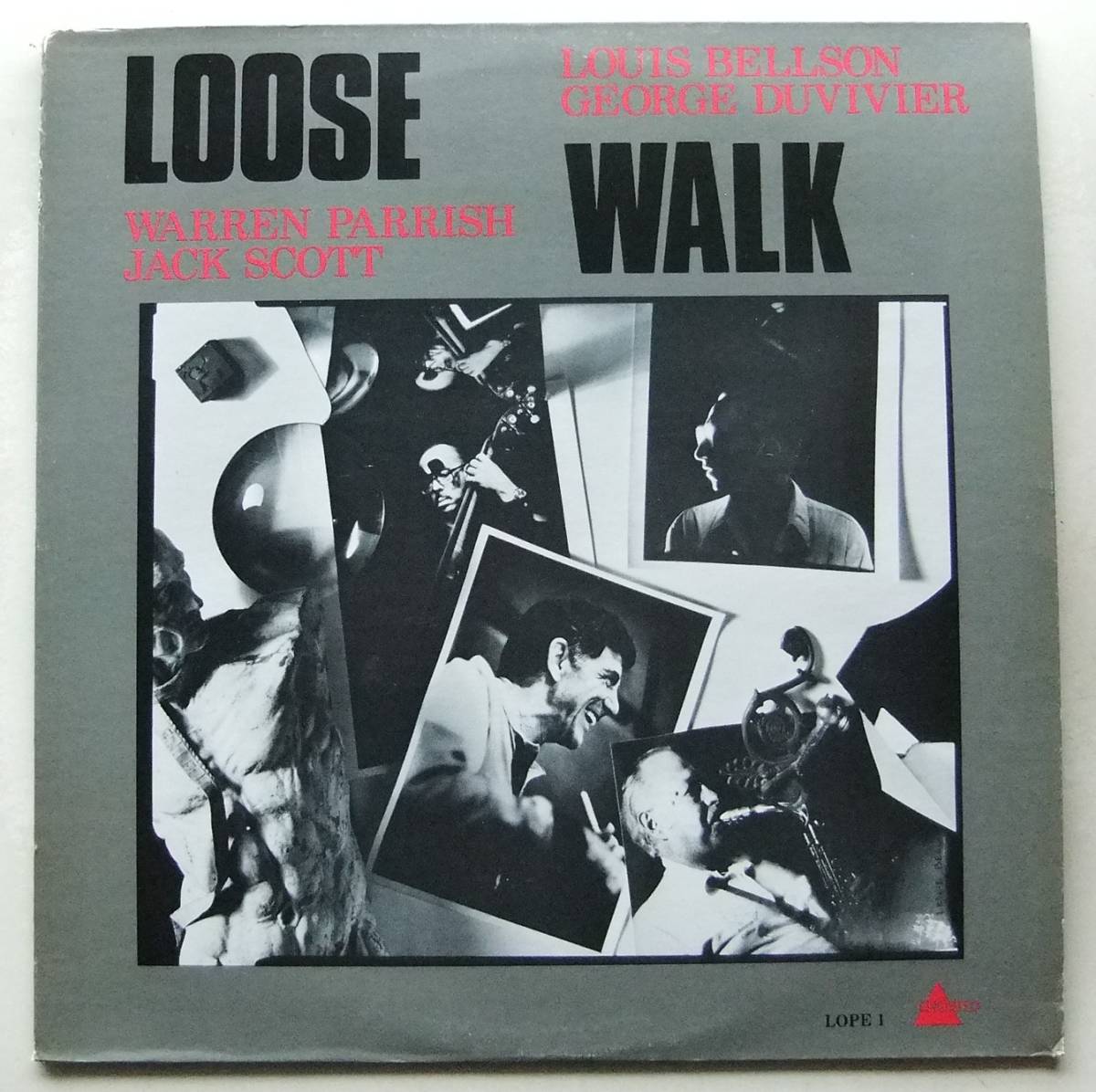 LOUIS BELLSON GEORGE DUVIVIER JACK SCOTT WARREN PARRISH / Loose Walk ...