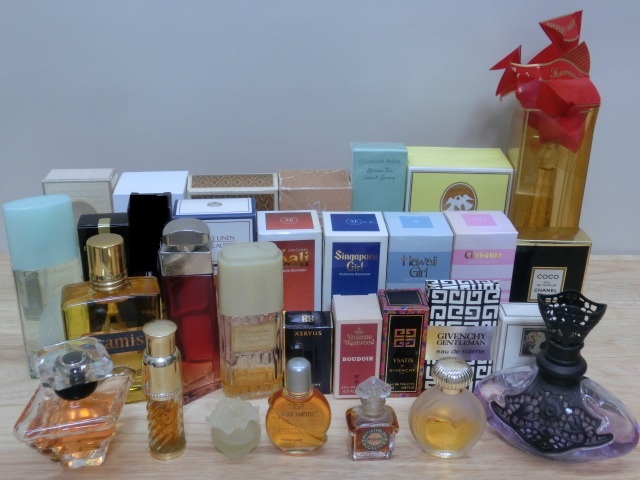 N7-91A 香水 まとめて 30点 セット GUERLAN ゲラン MITSOKO ミツコ CHANEL シャネル COCO ココ etc ...