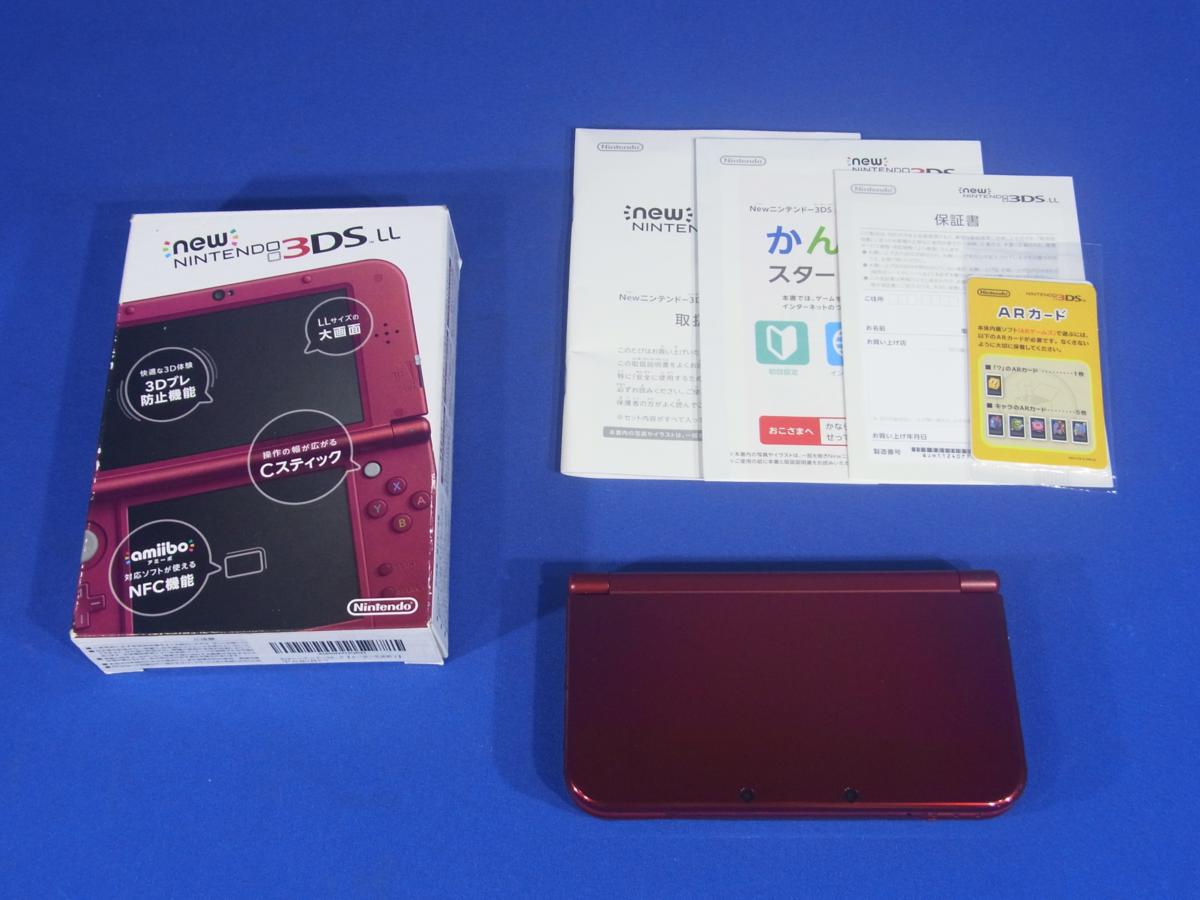 1円 Nintendo 任天堂 Newニンテンドー3DS LL メタリックレッド 付属品完備 難有(ニンテンドー3DS LL本体)｜売買された ...