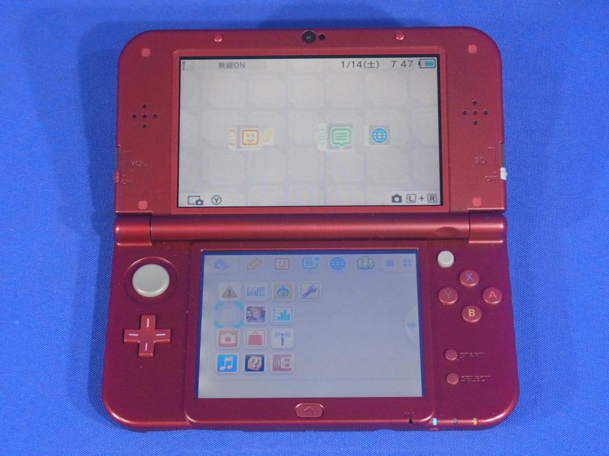1円 Nintendo 任天堂 Newニンテンドー3DS LL メタリックレッド 付属品完備 難有(ニンテンドー3DS LL本体)｜売買された ...