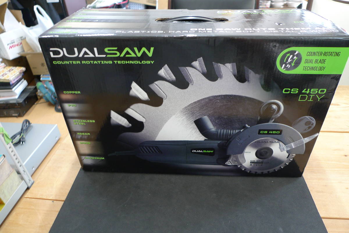 良品 DUALTOOLS デュアルツール DUALSAW デュアルソー EVERYDAY CS 450 ダブルカッター 電動のこぎり 1円(多目的用)｜売買されたオークション情報、yahooの ...