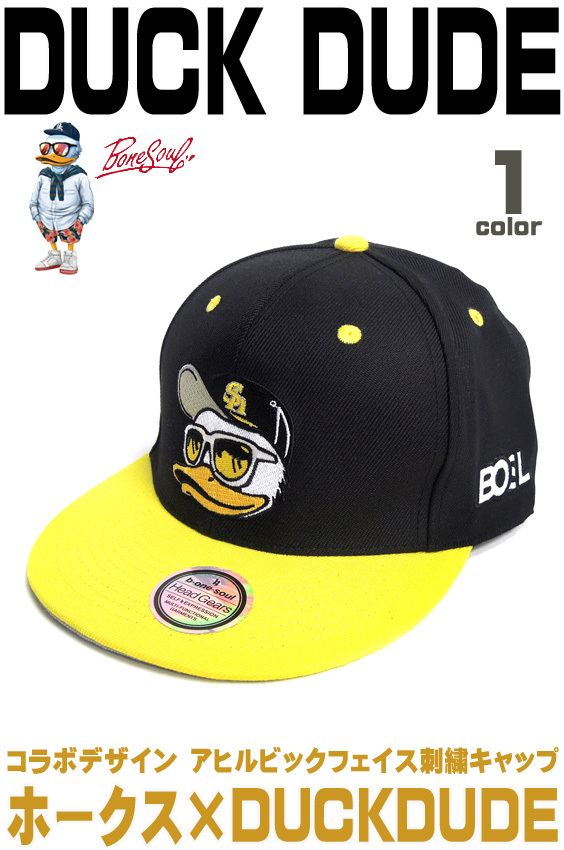 b-one-soul 帽子 DUCK DUDE キャップ ベースボールキャップ 福岡ソフトバンクホークス(その他)｜売買されたオークション情報 ...