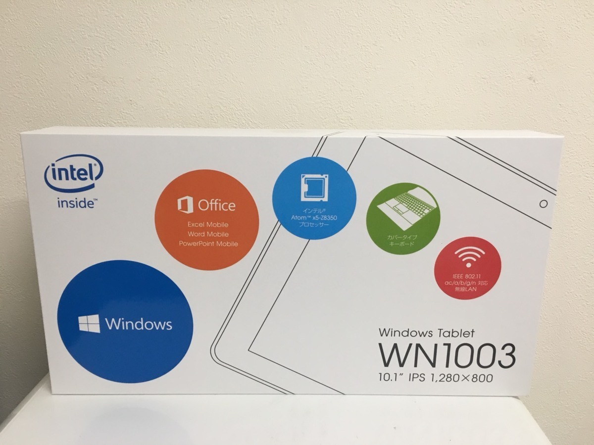 マウスコンピューター 2in1 タブレット ノートパソコン MT-WN1003 Windows10 Office Mobile&365 10.1型 64GB(マウスコンピューター)｜売買された ...