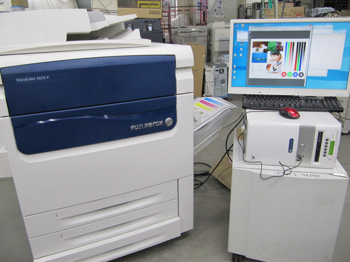 現状渡し ゼロックス/XEROX DocuColor 5656P サーバーPX 560付き プロダクションプリンター(本体)｜売買された ...