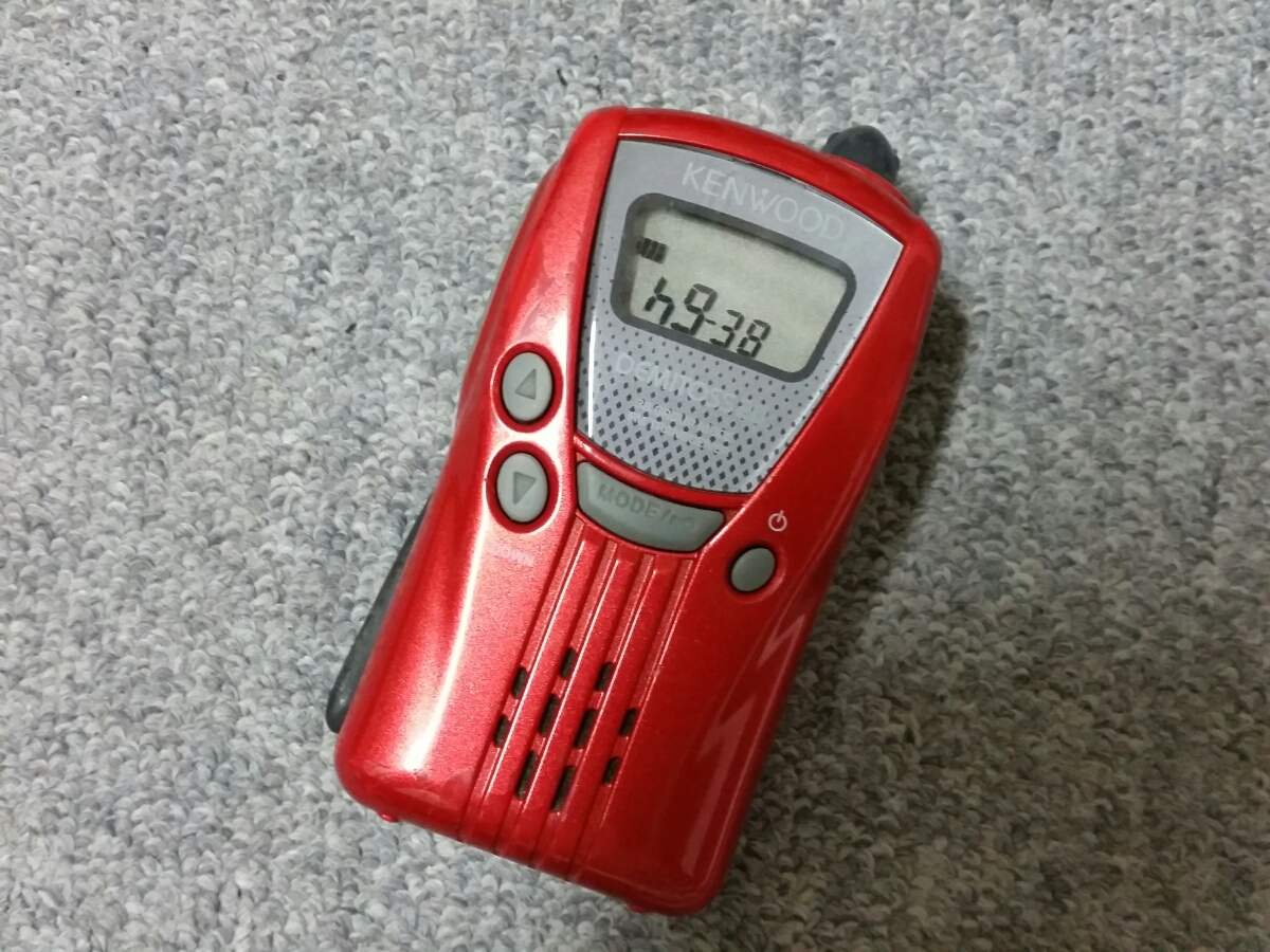 KENWOOD ケンウッド 特定小電力トランシーバー DEMITOSSシリーズ 38グループモード UBZ-LK20(ハンディ)｜売買された ...