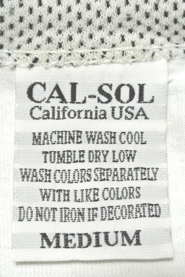CAL-SOL キャルソル BRONX 5 長袖Tシャツ MADE IN U.S.A. 米国製(Lサイズ)｜売買されたオークション情報 ...
