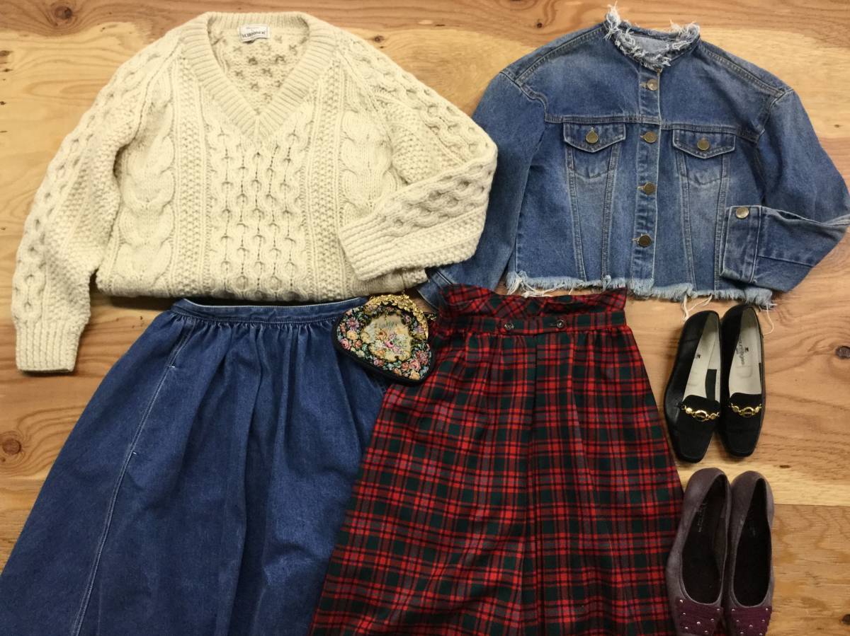 K296-1002古着屋さんオススメ レディース24点まとめ 昭和レトロ USA古着 アンティーク ヴィンテージ クレージュなど(その他)｜売買されたオークション情報、yahooの商品情報を ...