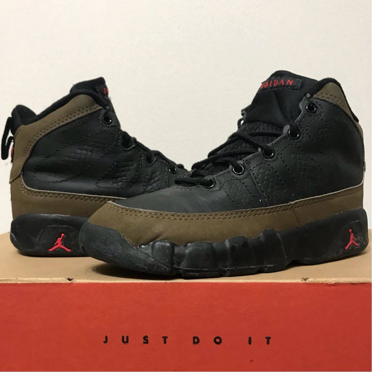 Nike baby Jordan 9 ナイキ ベビー ジョーダン オリーブ オリジナル(19cm～)｜売買されたオークション情報、yahooの ...