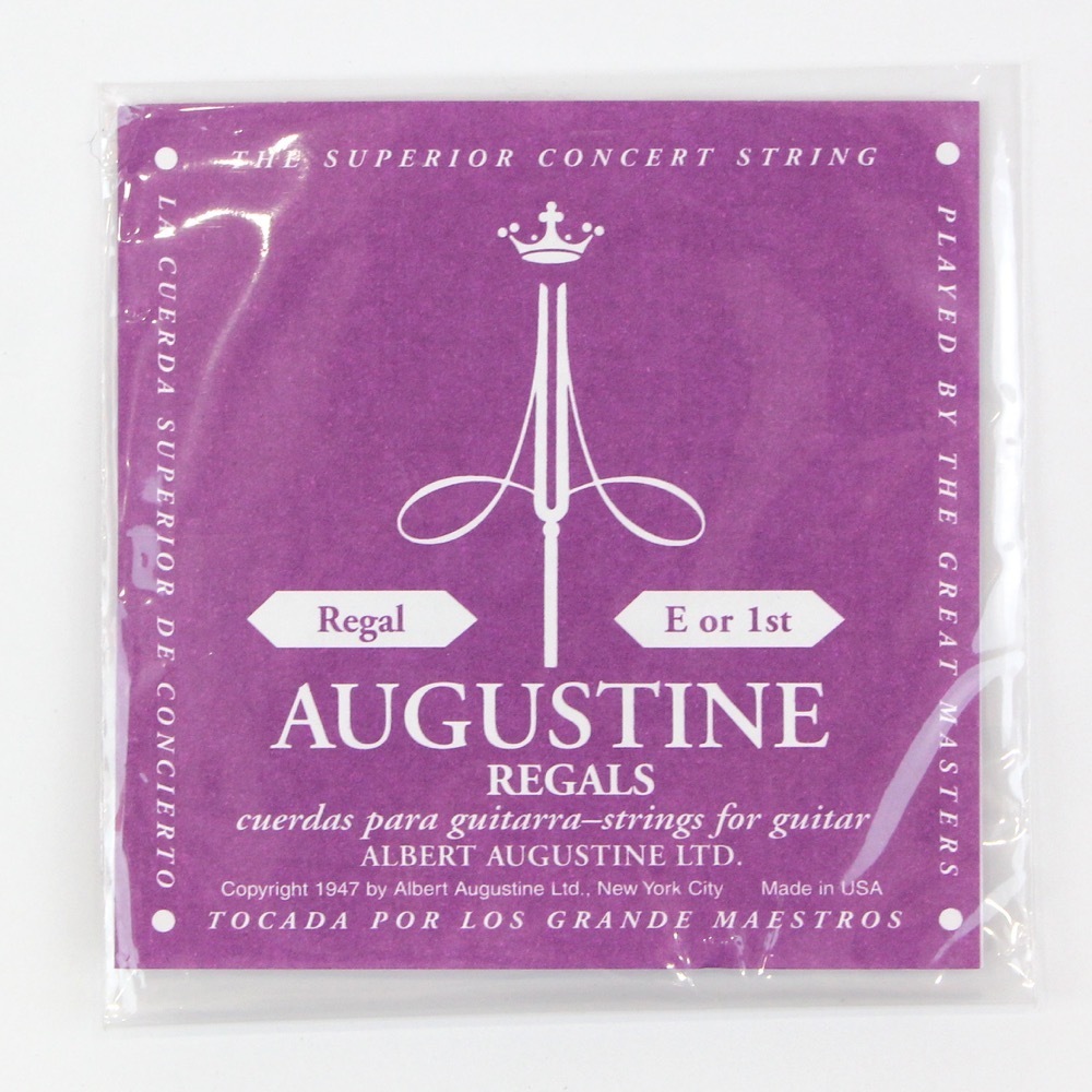 133827 AUGUSTINE REGAL 1st クラシックギター弦 バラ弦(オーガスチン)｜売買されたオークション情報、yahooの商品情報をアーカイブ公開 - オークファン ...