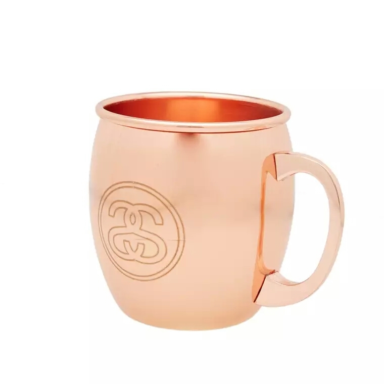 STUSSY MOSCOW MULE MUG PINK ステューシー マグカップ Street 雑貨 コップ 限定 レア ノベルティ Tシャツ ...