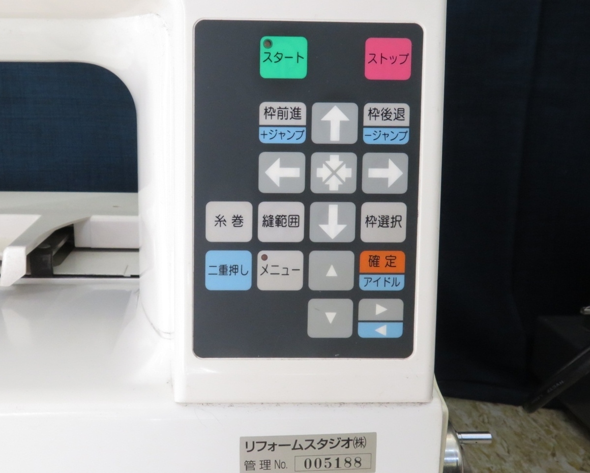 JANOME EM-2000 業務用刺繍専用ミシン JQA MODEL718 F型 100v 75w 50/60HZ PSE(本体)｜売買されたオークション情報、yahooの商品情報を ...