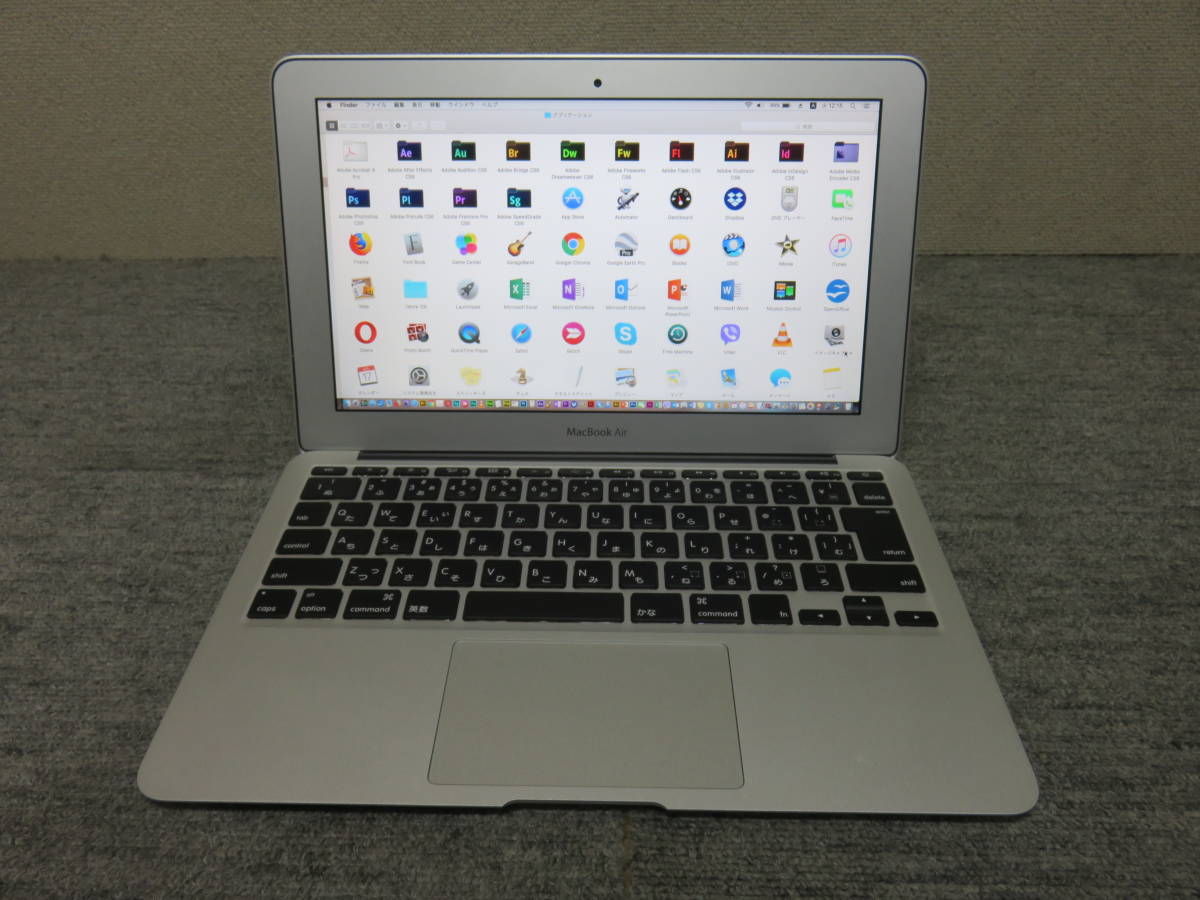 MacBook Air A1370 11.6型 Mid 2011 高速Core i5 / 128GB / SSD 128GB Mac OS X ...